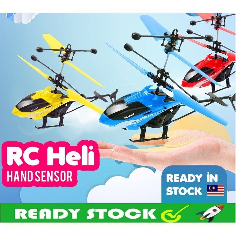Helikopter Cobra Ikut Sensor Tangan Hand Sensor Induction Fun Mini RC ...