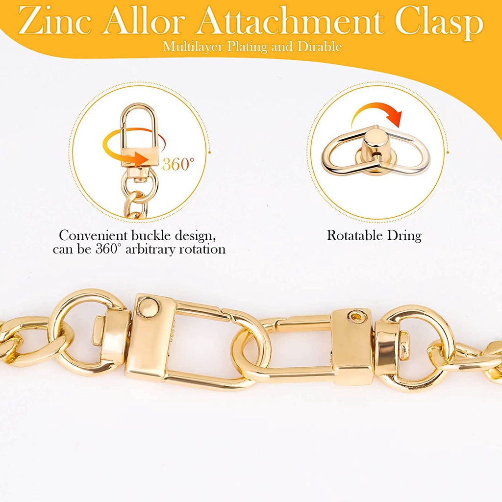 Metal Bag Chain Metal Gold Silver Color Bag Chain DIY Tali Beg | Shopee ...