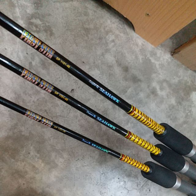 SEAHAWK first stik UL Rod [1section rod fuji reel seat] | Shopee Malaysia