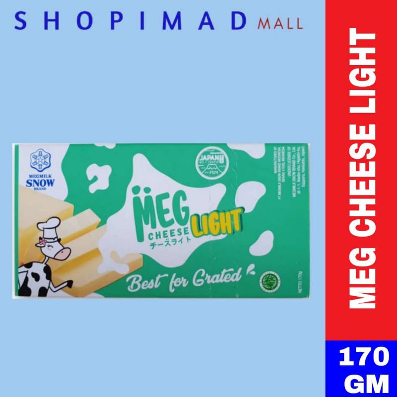 [170GM] MEG CHEESE LIGHT | CHEESE MEG | CHEDDAR CHEESE | Shopee Malaysia