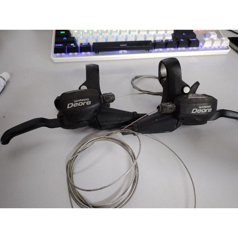 Shimano japan deore shifter combo lever brake | Shopee Malaysia