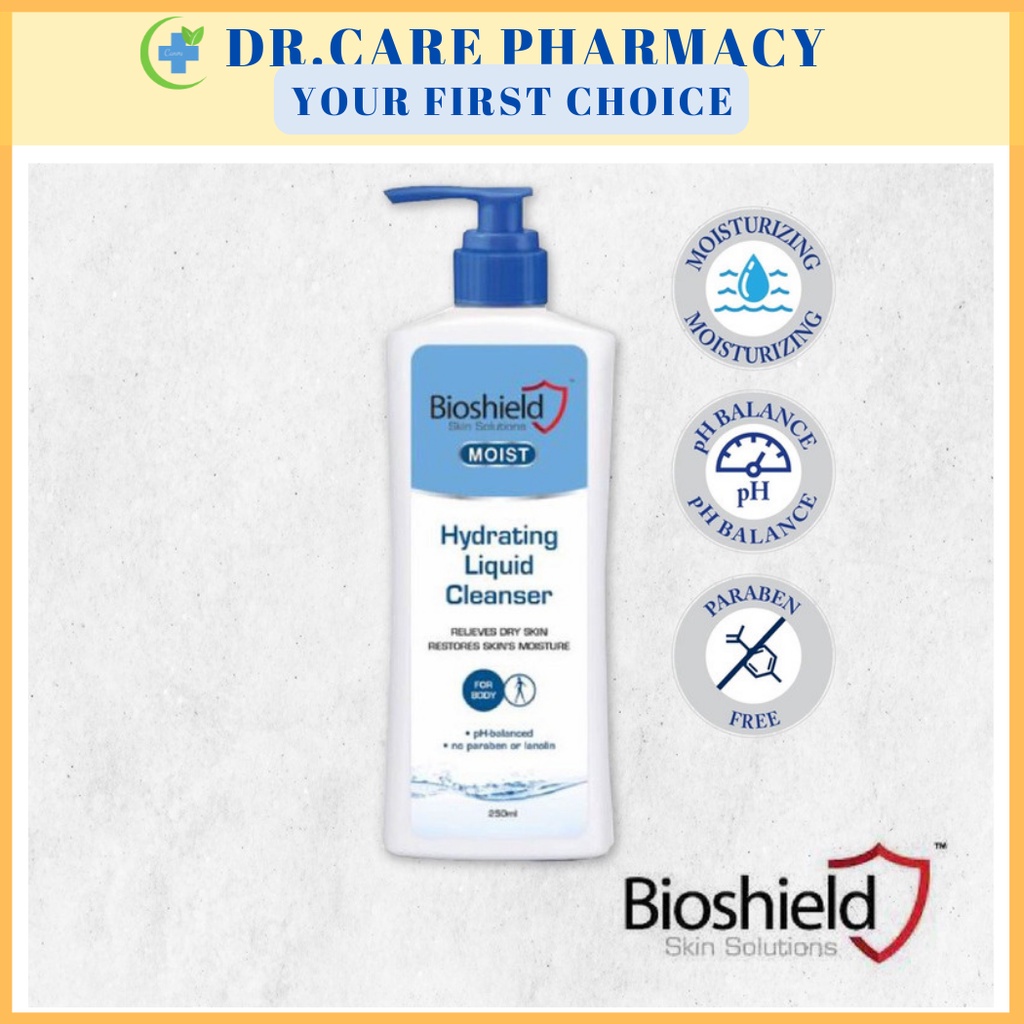 BIOSHIELD MOIST HYDRATING LIQUID CLEANSER 250ML | Shopee Malaysia