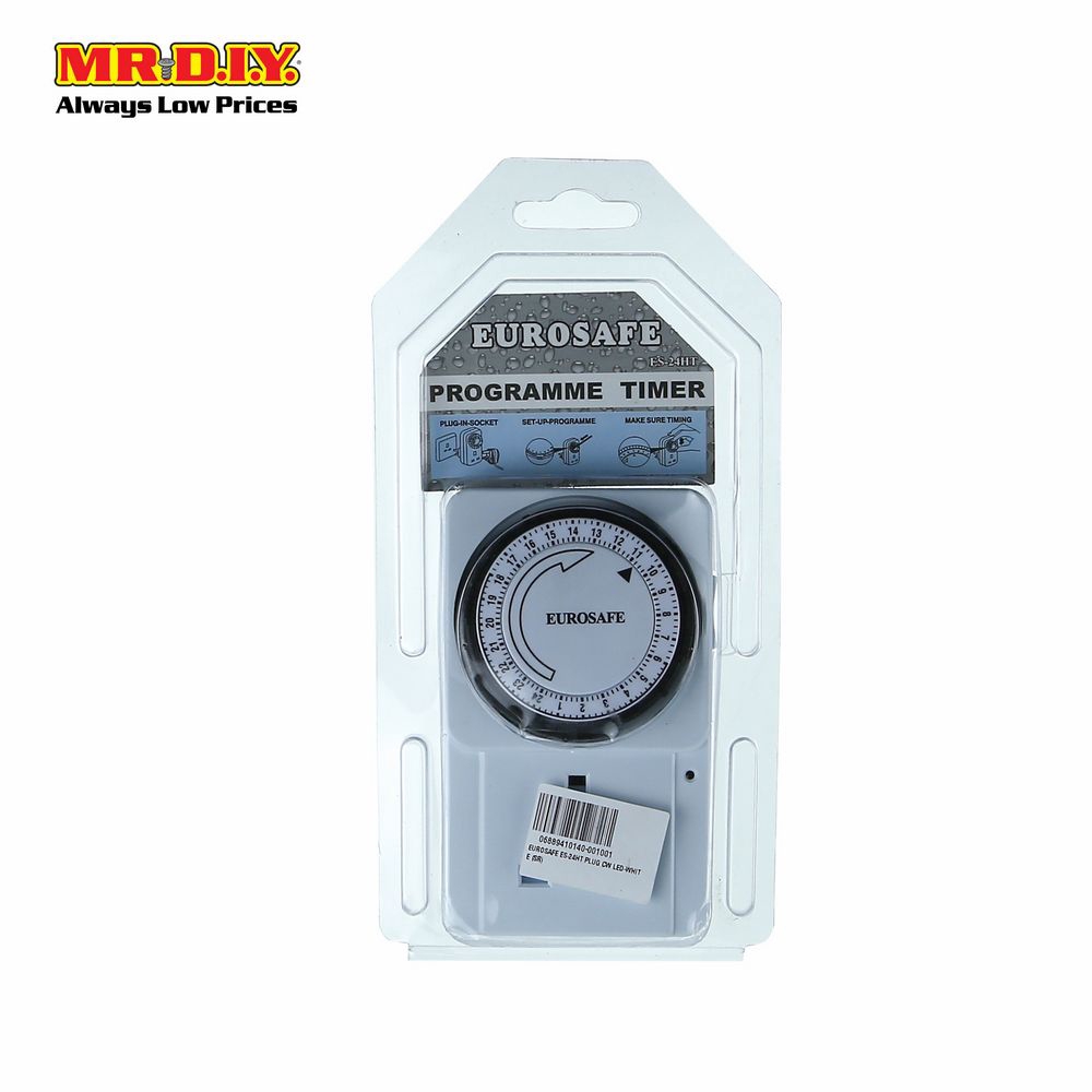 EUROSAFE 24 Hours Programme Timer Power Controller Socket (1pc ...