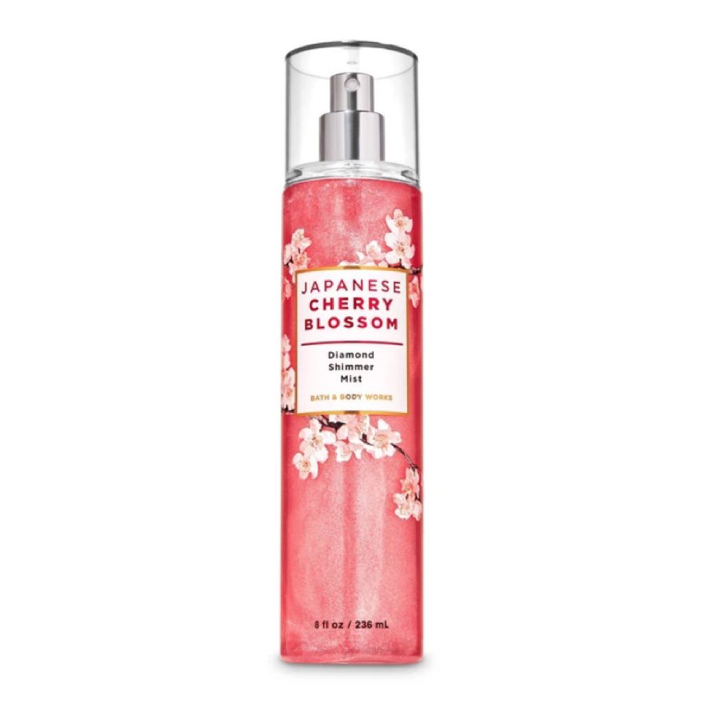 Bath & Body Works Japanese Cherry Blossom Diamond Shimmer Mist 236ml | Shopee Malaysia