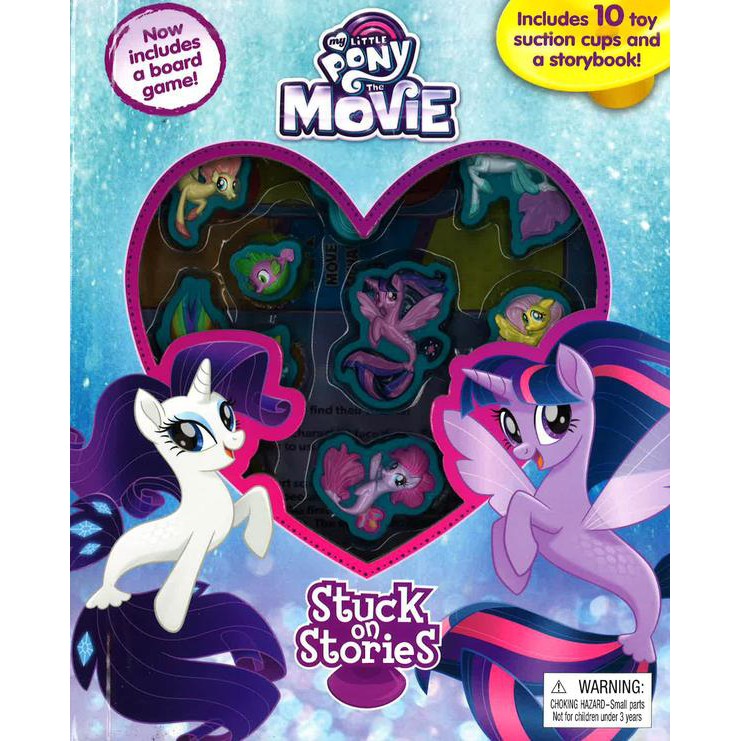 My Little Pony Movie (Stuck-On Stories) | Shopee Malaysia