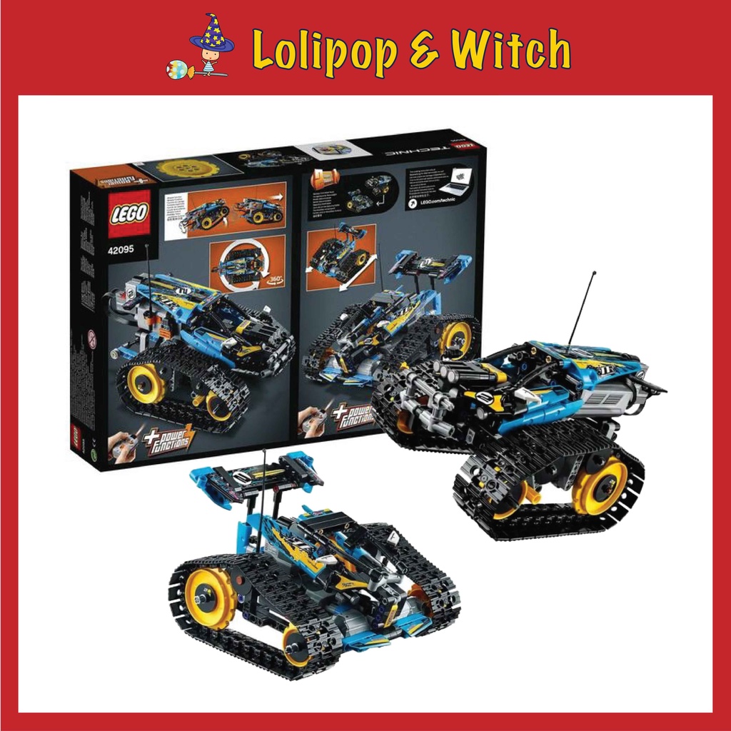 LEGO Technic Remote-Controlled Stunt Racer (42095) (324 Pieces) Kids ...