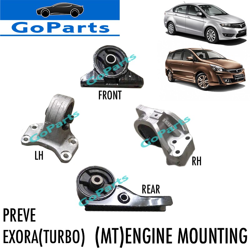 PROTON PREVE / EXORA BOLD(TURBO) ENGINE MOUNTING KIT | Shopee Malaysia