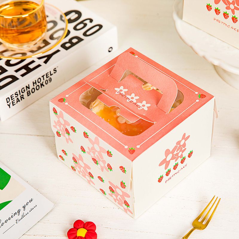 RORA - 4/6 inci Small Cake Box | Kotak Kek Mini 4 Inci | Cheese Cake ...