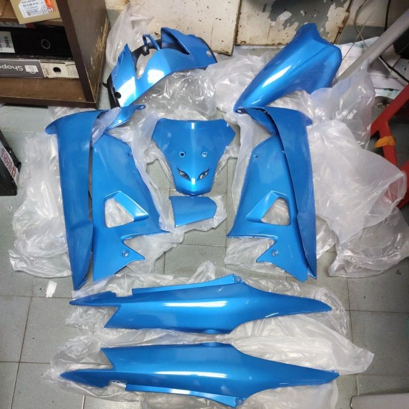 Coverset Cover Set (HLD) Honda Wave100r Wave 100r W100r (No Disc) (Disc ...