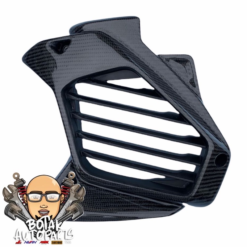Nvx155 v2 Carbon fiber radiator cover | Shopee Malaysia