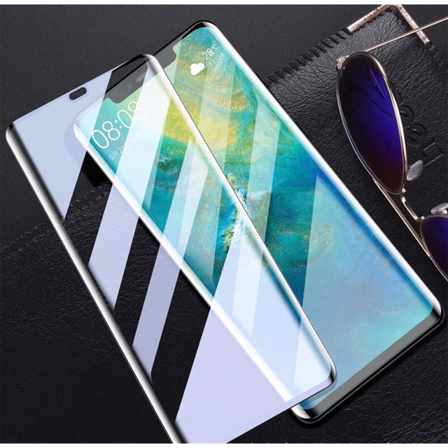 [ High Quality ] Full glue curve edge tempered glass 9H hardness screen ...