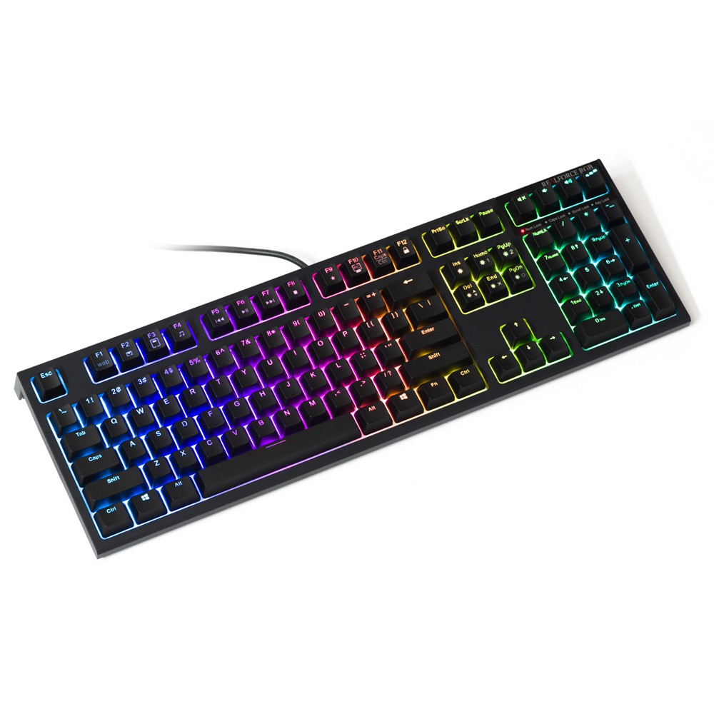 Realforce R2 RGB mechanical keyboard (Fullsize, pressure 45g) - 100% ...