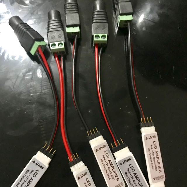 RGB LED STRIP LIGHT Amplifier with female jack | Shopee Malaysia