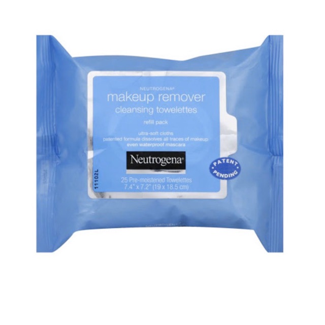 Neutrogene makeup remover tissue 25 pieces | Shopee Malaysia