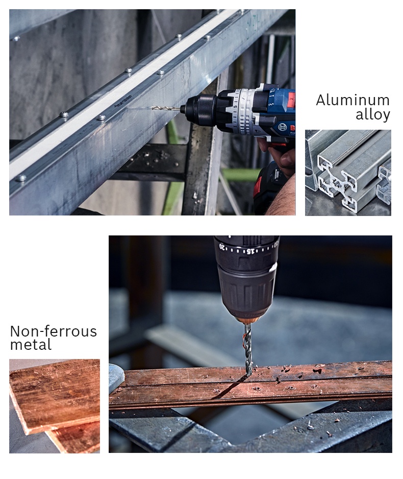 Bosch 1 pcs 8mm - 14mm HSS-G Metal Drill Bit / HSS Twist Drill Bit Ground For Rotary Drills ...