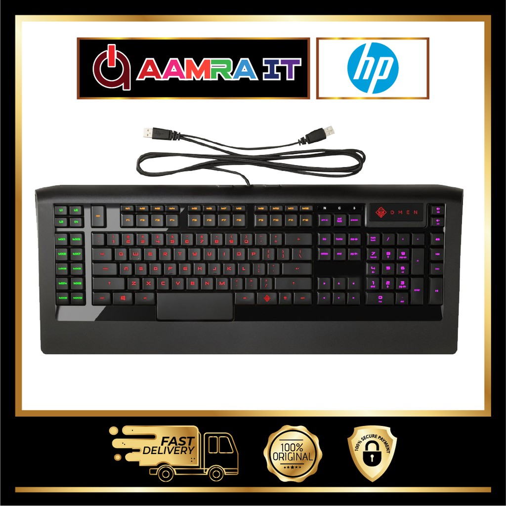 HP Omen Gaming Steel Series Keyboard | Shopee Malaysia