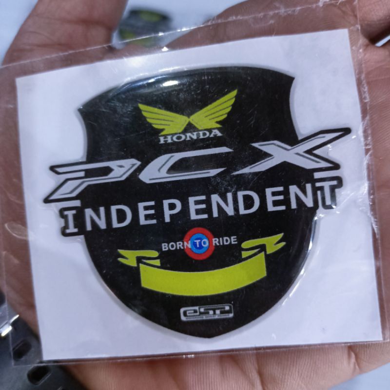 Pcx Sticker Honda Pcx Embossed Resin Sticker | Quality Pcx Stickers ...