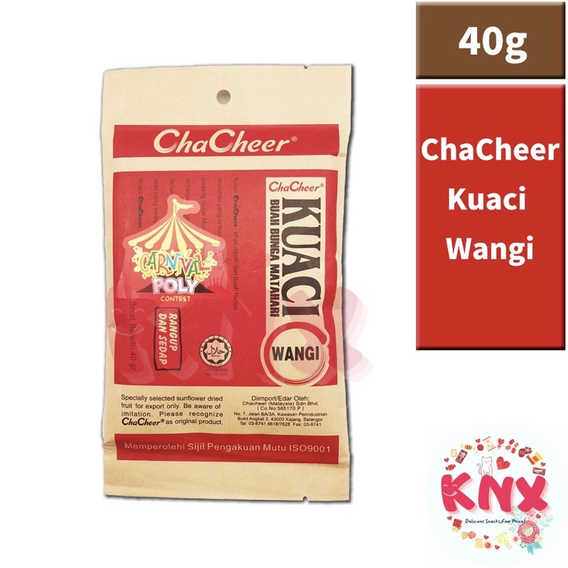 ChaCheer Kuaci Wangi 40g / 100g / 220g Sunflower Dried Fruit | Shopee Malaysia