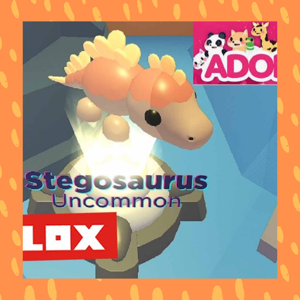 Adopt Me Stegosaurus Uncommon | Shopee Malaysia