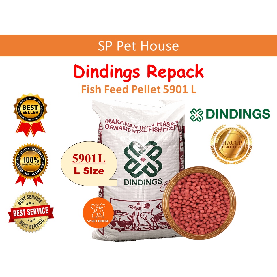 Dindings 5901L Ornamental Floating Fast Red Fish Pellet / Universal ...