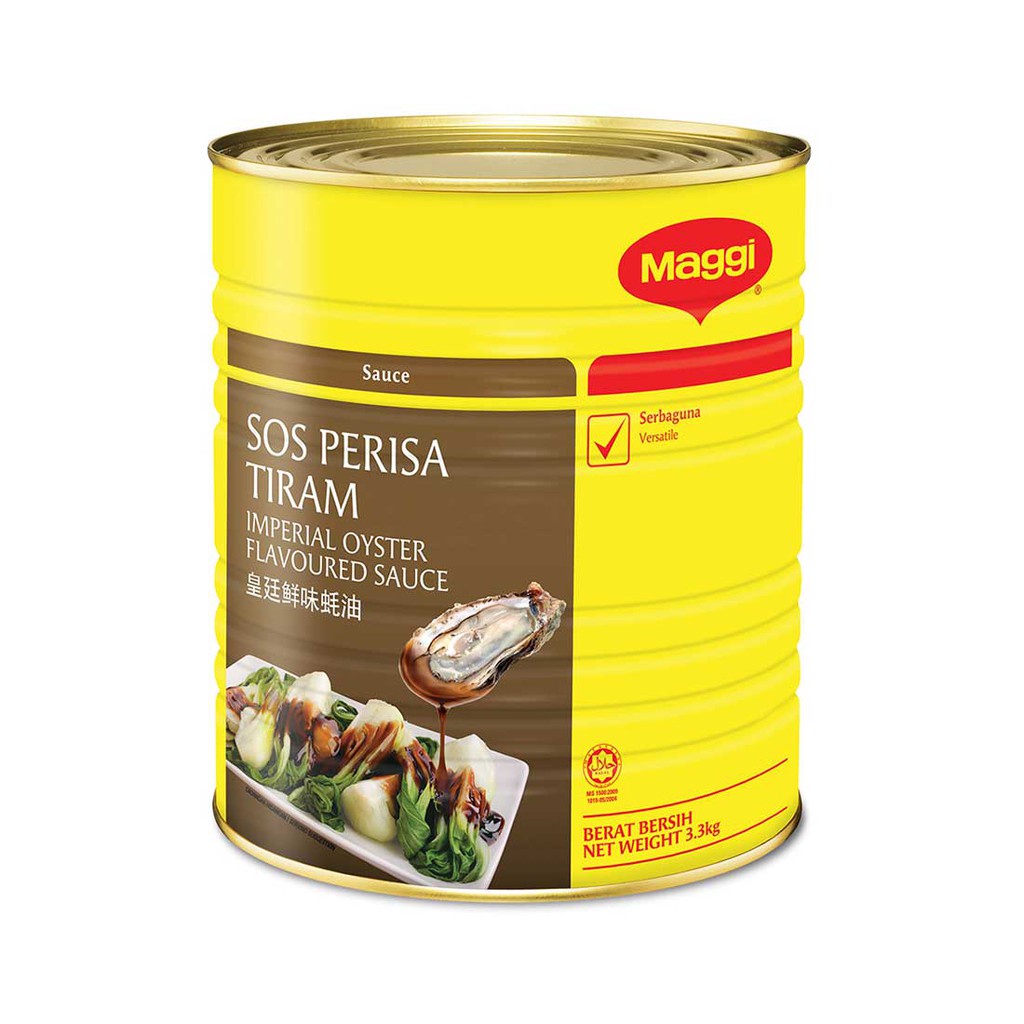 MAGGI IMPERIAL OYSTER SAUCE 3.3KG/TIN | Shopee Malaysia