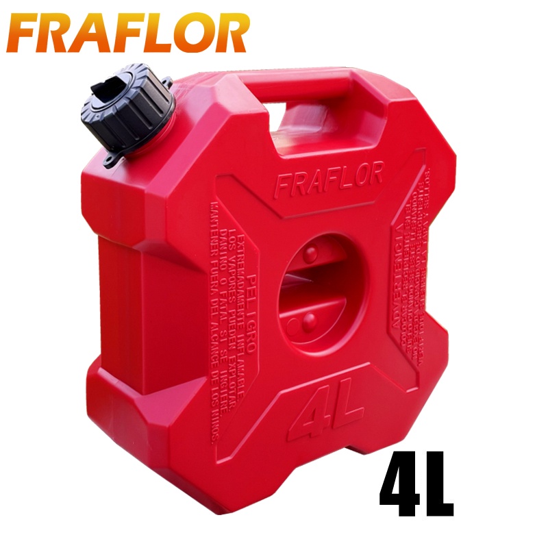4L Fuel Tank Plastic Petrol Cans Car Jerry Can Motorcycle Jerrycan Gas ...