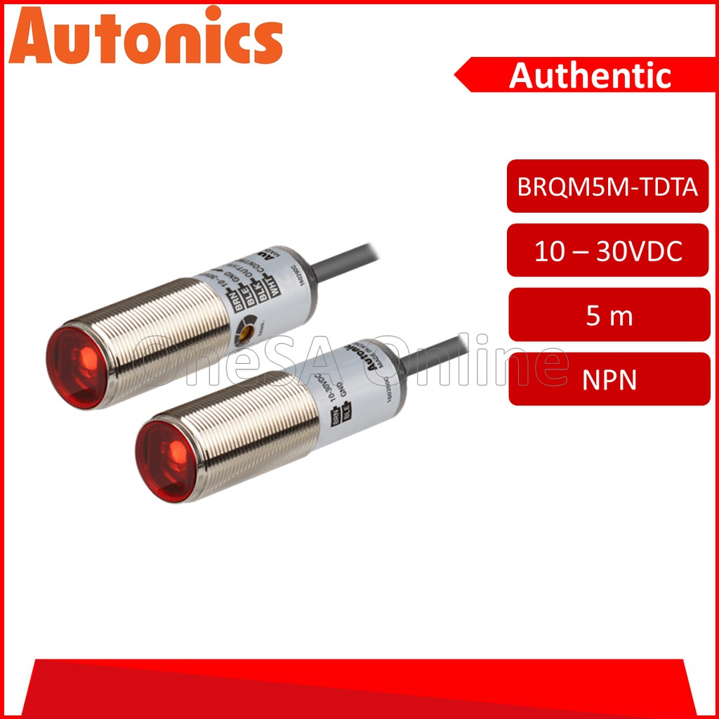 AUTONICS PHOTOELECTRIC SENSOR 5M NPN NO(BRQM5M-TDTA-D10-30) | Shopee Malaysia