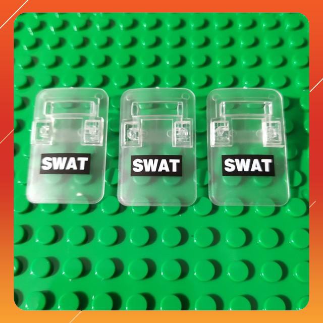 Combo Toy 2 Transparent Shields for Swat Special Forces Soldiers New ...
