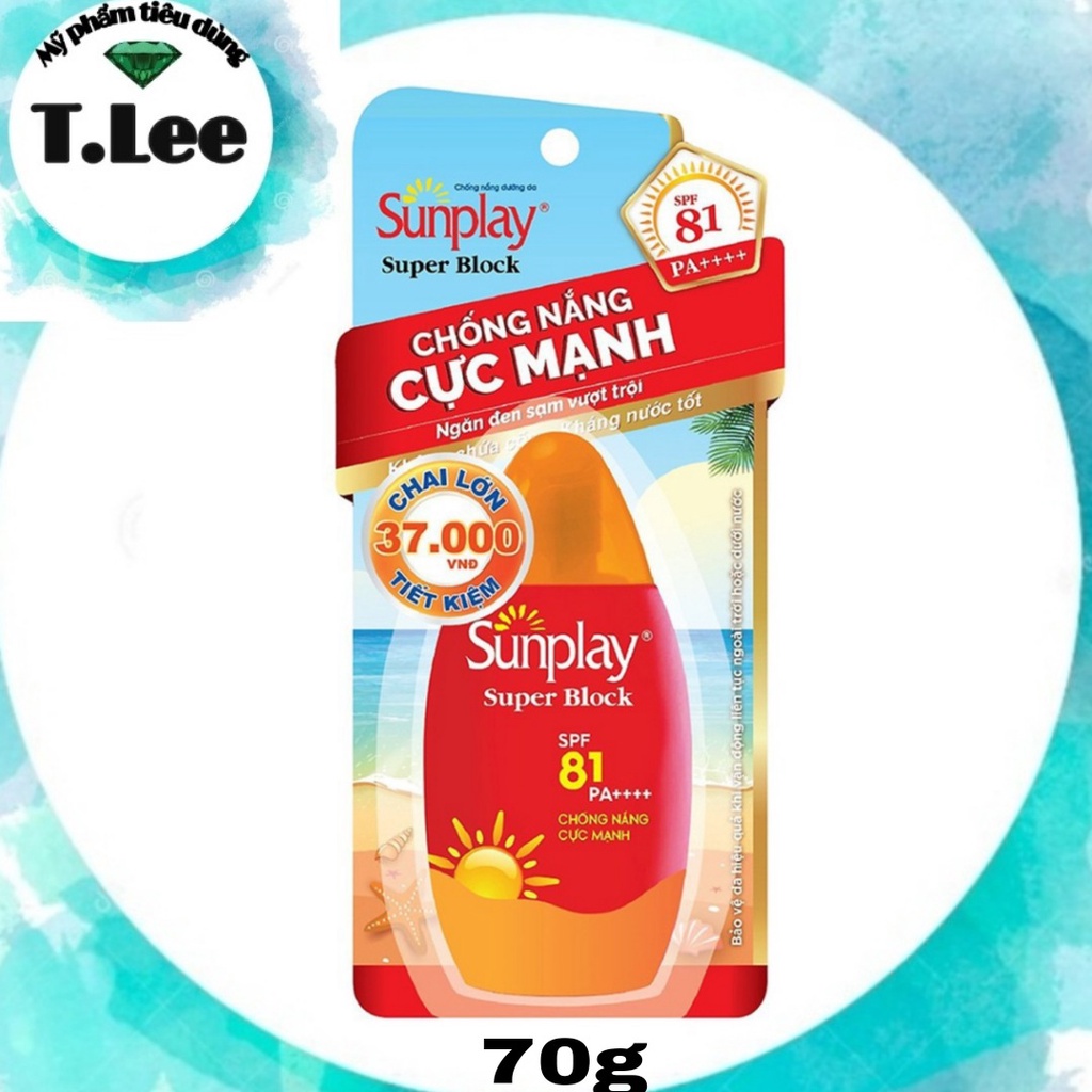 Sunplay Block Extremely Powerful Sunscreen SPF 81 PA +++ 70g | Shopee ...