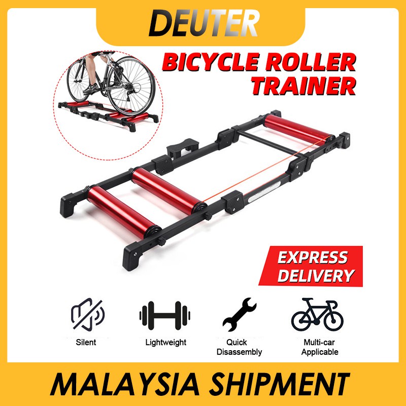 bicycle roller trainer DEUTER GT01 Exercise Bike Trainer Home Turbo Traininer 6 Speed Magnetic ...