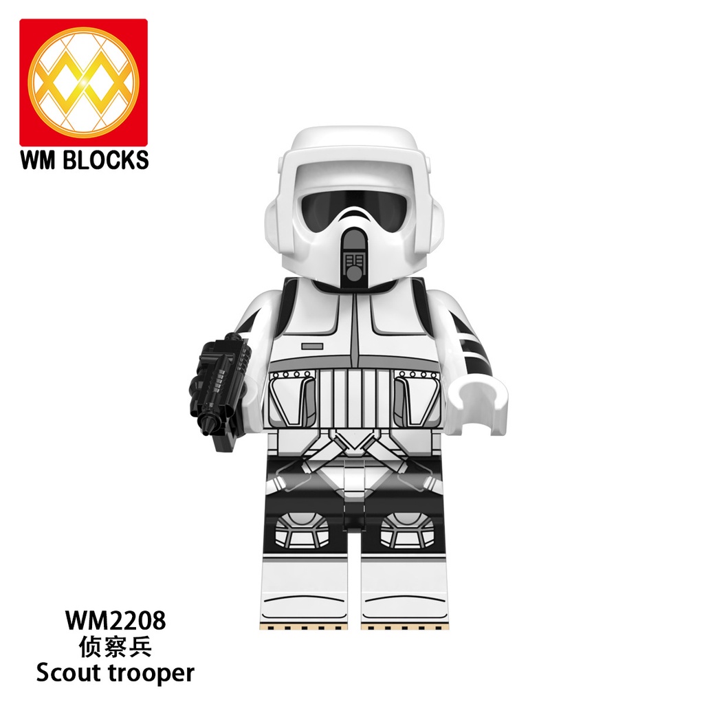 Star Wars Minifigures Building Blocks Toys Mandalorian Series Ahsoka ...