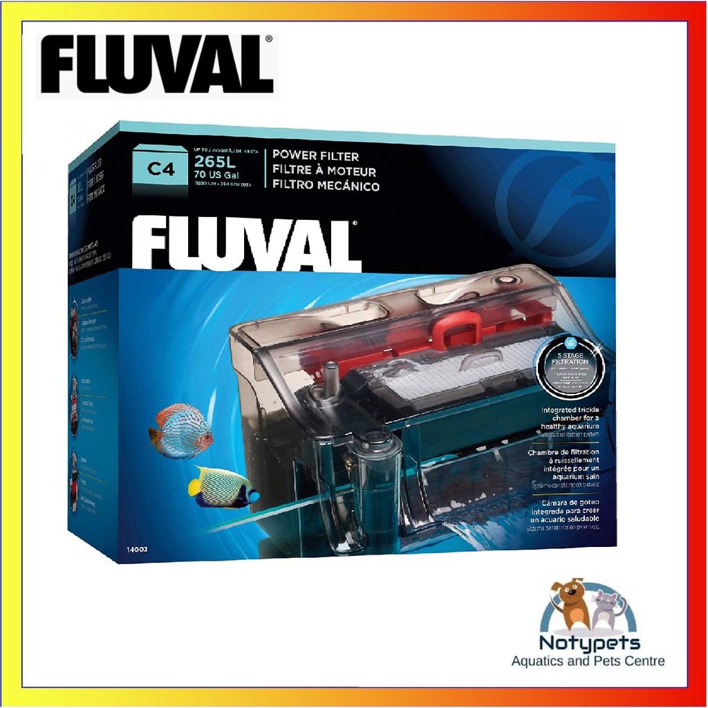 FLUVAL C4 Hang On Filter(150 to 265 L) | Shopee Malaysia