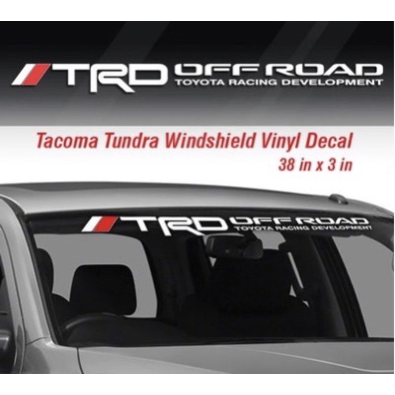[Ready Stock & Fast Delivery] K467# High Quality Vinyl TRD OFF ROAD ...