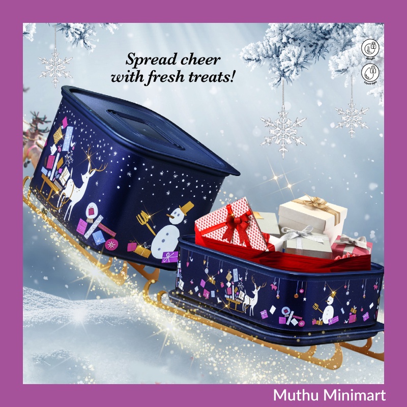 Original Tupperware | Christmas Food Storage Box Food Container Baskets ...