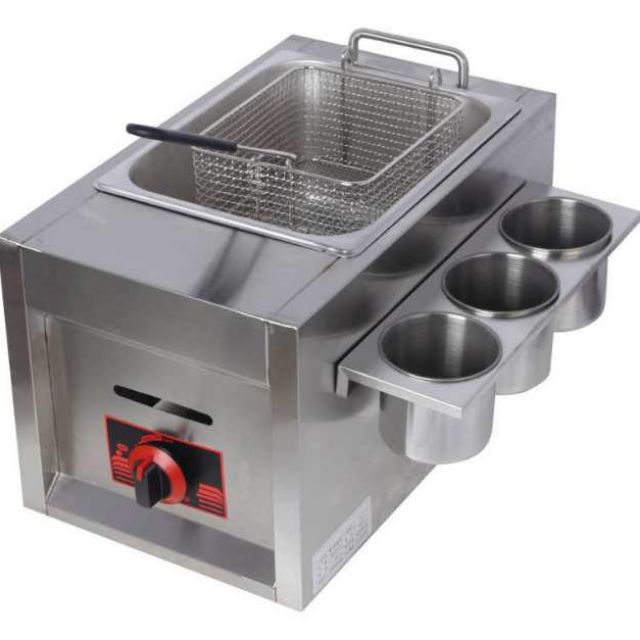 [Ready Stock]Gas Deep Fryer Single Tank Capacity 6L for Fried Chicken ...