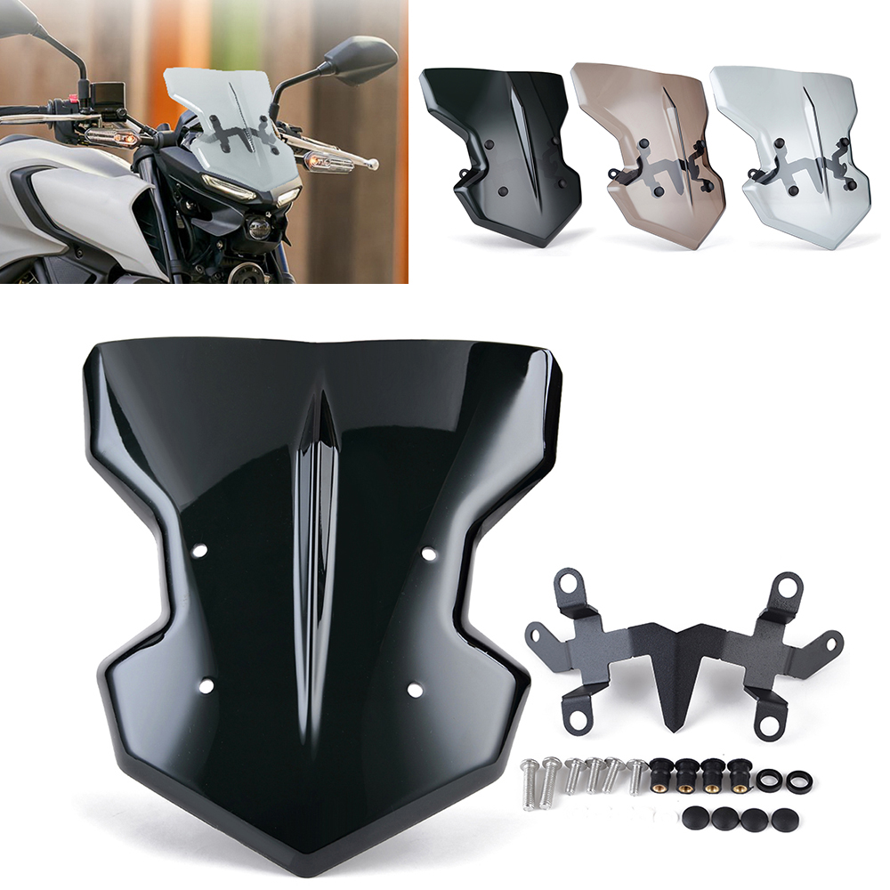 Motorbike MT 03 25 Windscreen Windshield Shield Screen with Bracket For ...