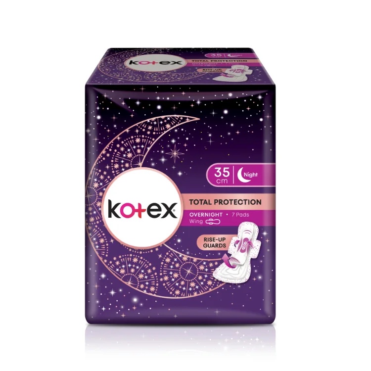 Kotex Overnight Wing Extra Long Proactive Guard 35cm 7s(G) | Shopee ...