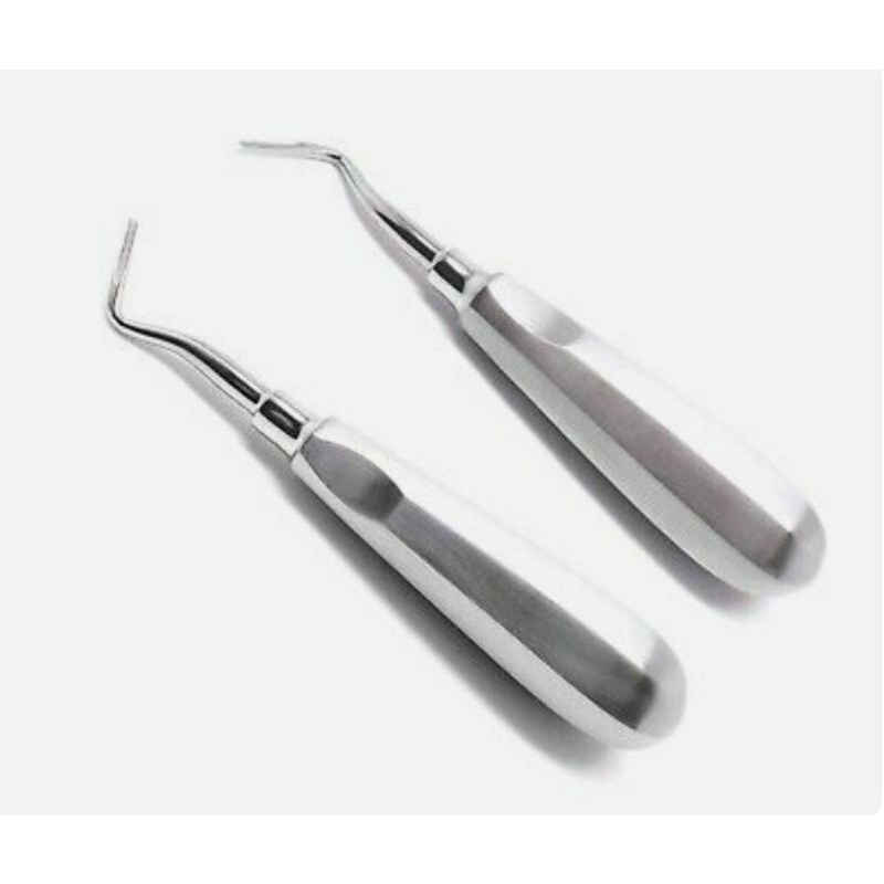 set of 2 dental root elevator apical left & straight | Shopee Malaysia