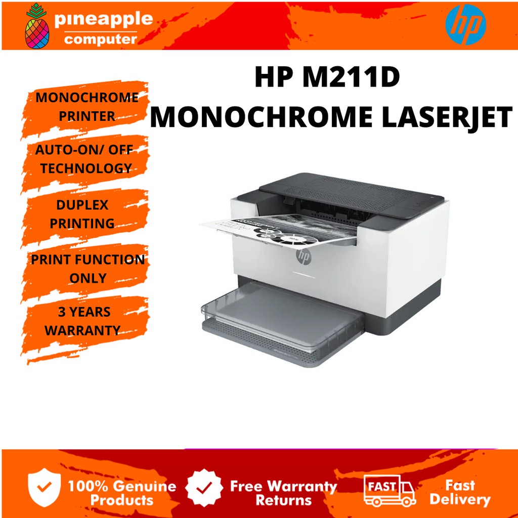 HP LaserJet M211D Printer (9YF82A) | Shopee Malaysia