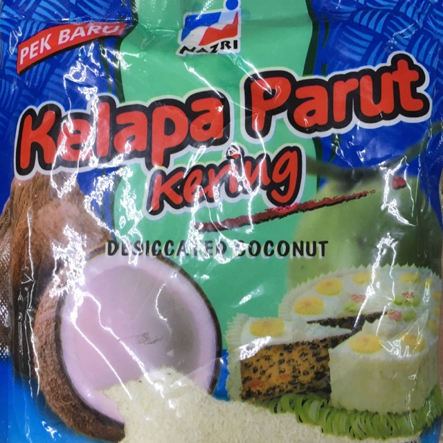 Nazri Kelapa Parut Kering / desiccated coconut 120g | Shopee Malaysia