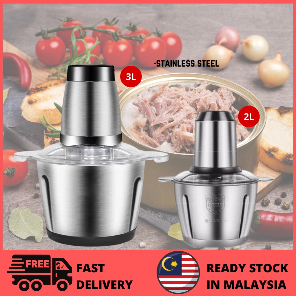 🔥READY STOCK🔥 Multi-Functional 2L/3L Food Electric Blender Grinder ...