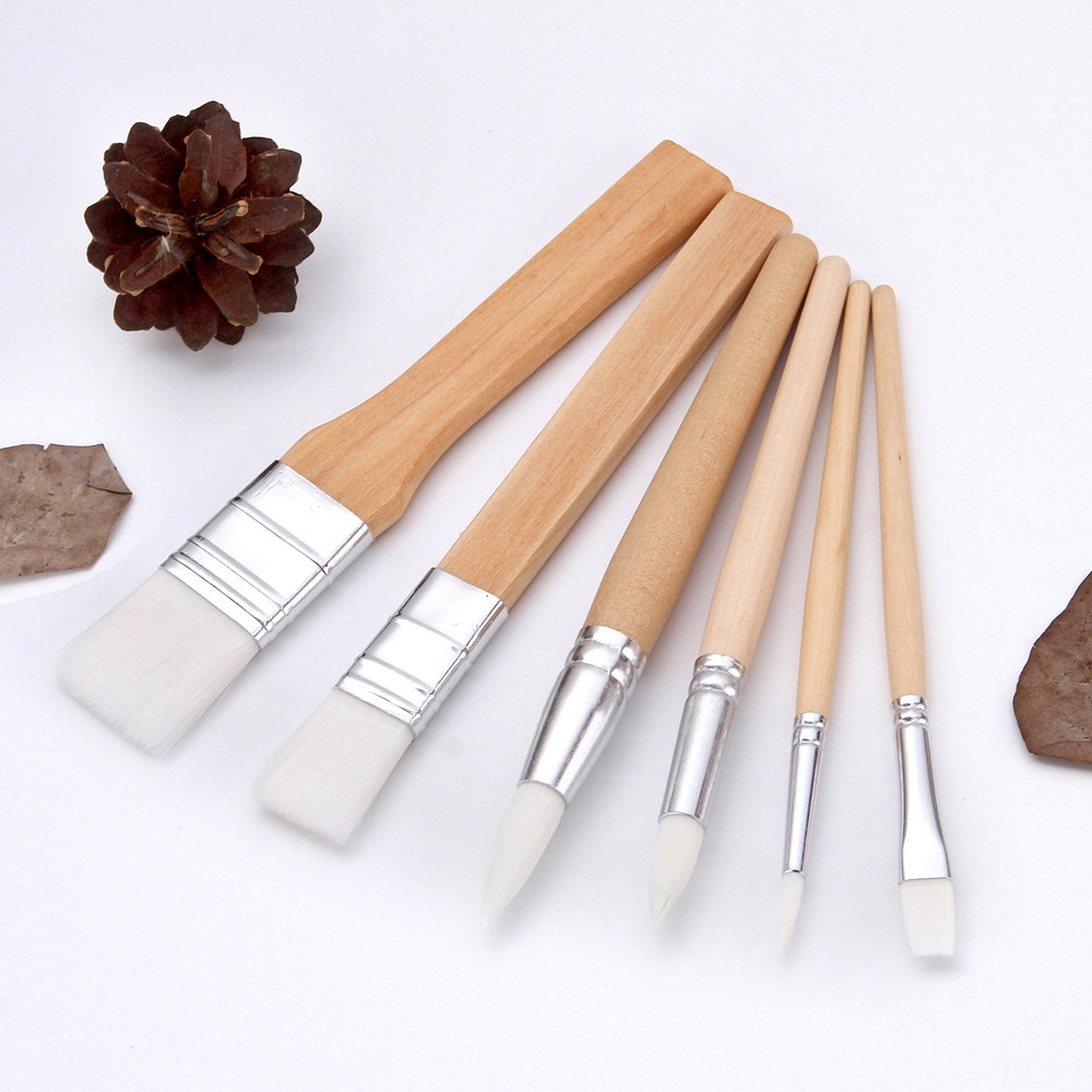 Watercolor Paint Brush Anti-deform High Toughness Handmade Sturdy ...