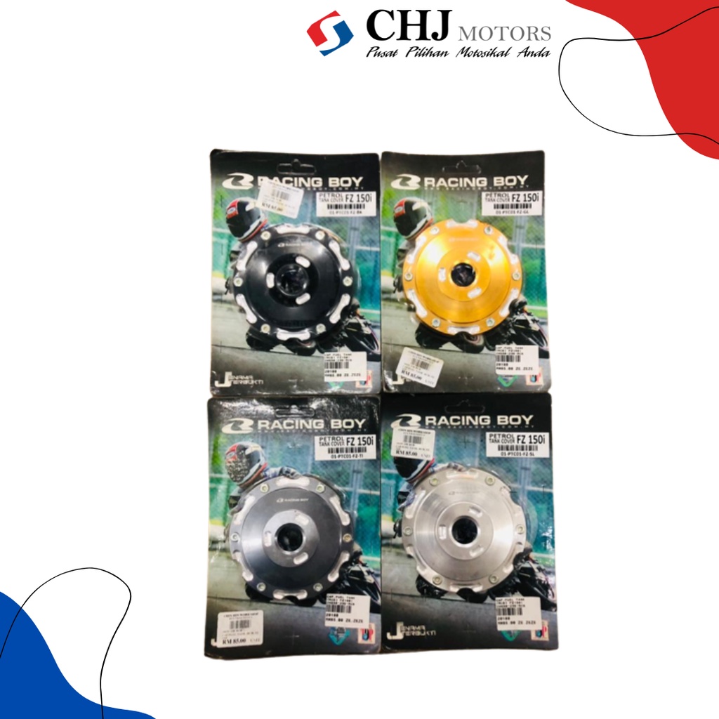 FUEL TANK CAP (RCB) FZ150I - (RACING BOY) | Shopee Malaysia