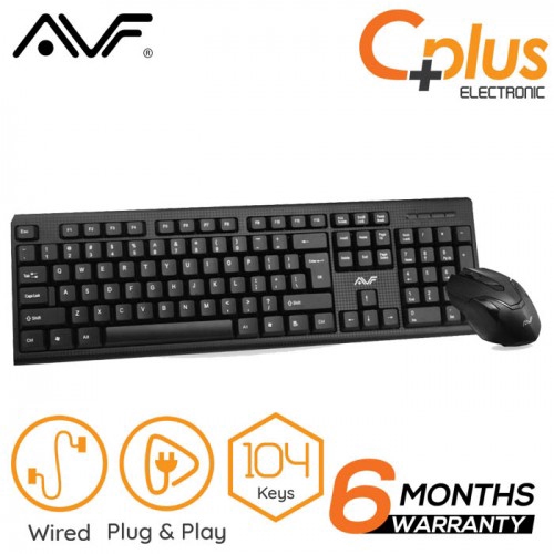 AVF AKM2020U Keyboard & Mouse Combo | Shopee Malaysia