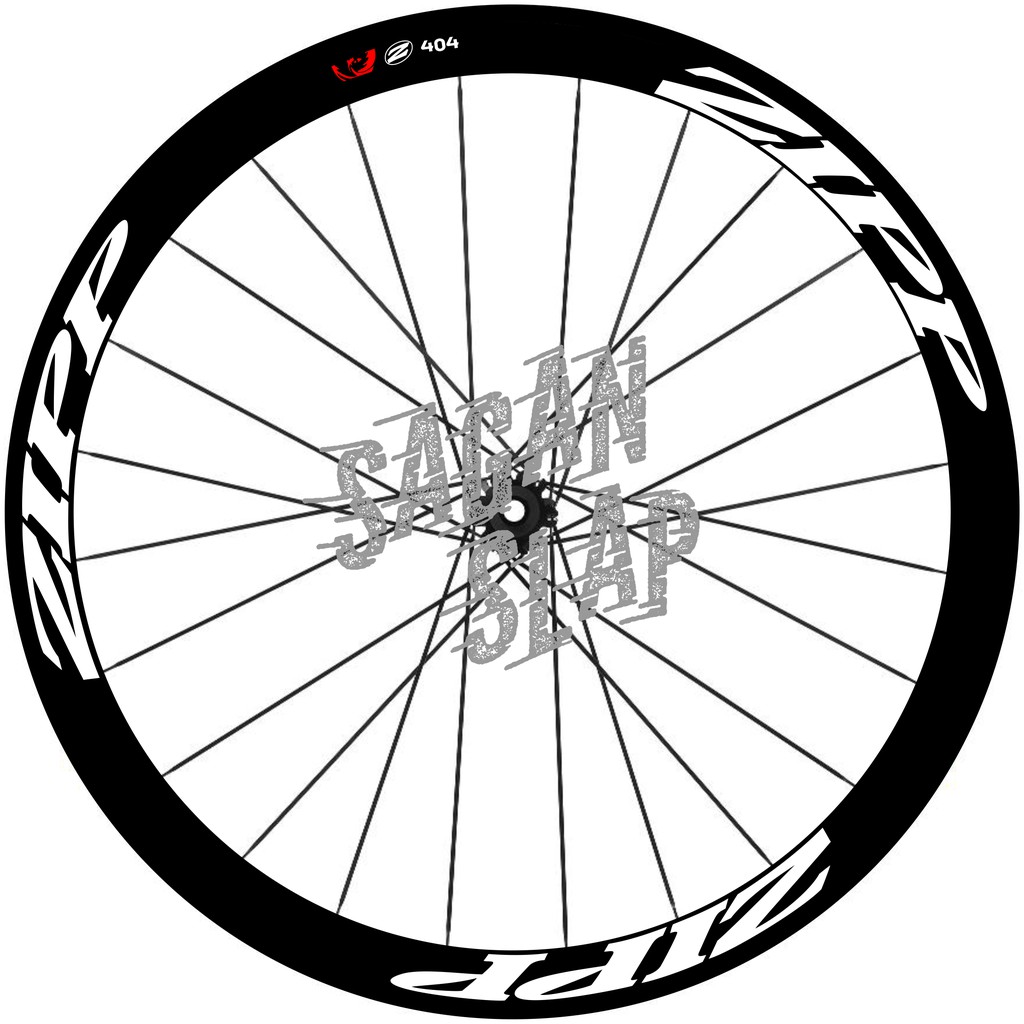 700c Zipp Bicycle Rim Decal Rims Sticker 3 cm wide | Shopee Malaysia