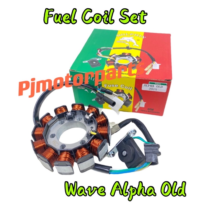Wave Alpha 110 Old Model ( Original Dolphin ) ( 4 Wire ) Fuel Coil ...