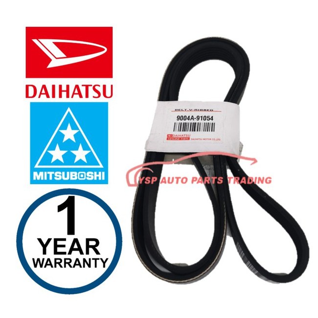 (1 Year Warranty) Perodua Alza 1.5 - Original Mitsuboshi 6 Ribs Multi V ...