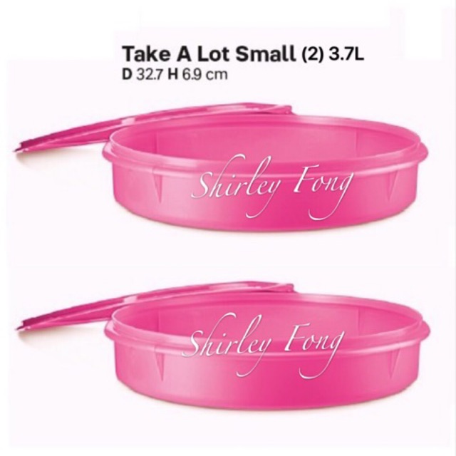 Tupperware Take A Lot Set 3.7L (2pcs) | Shopee Malaysia