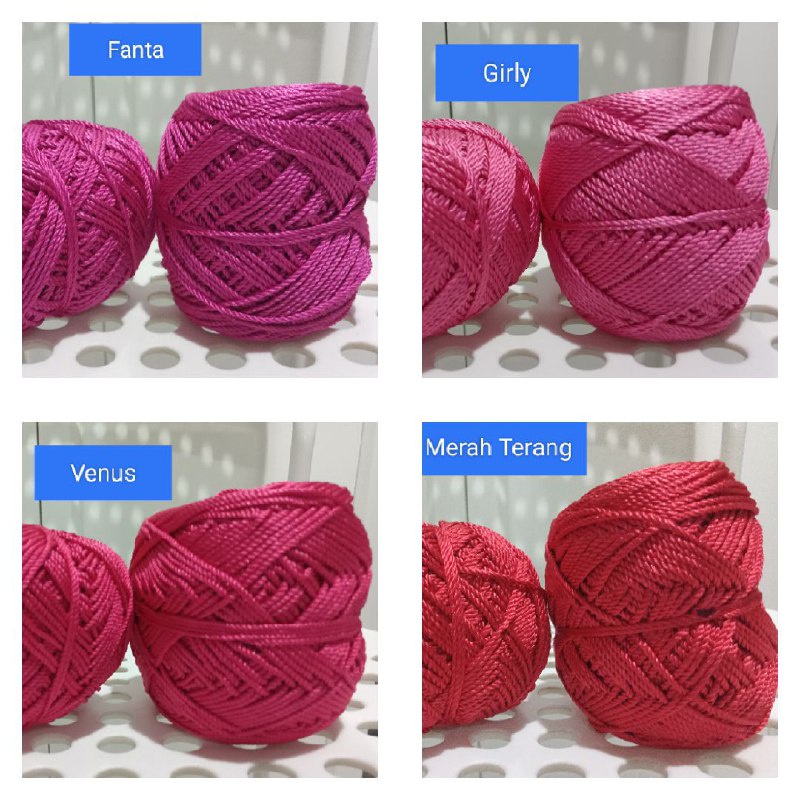 Benang Poly D27,Polyester Crochet Yarn,Benang Kait Poly,Benang Kait Beg ...
