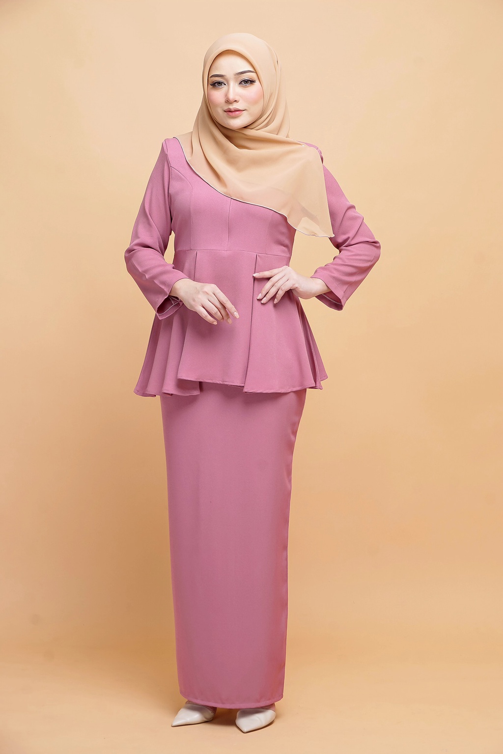 Baju Kurung Moden | Kurung Muslimah | Nursing Friendly | Kurung Camelia ...